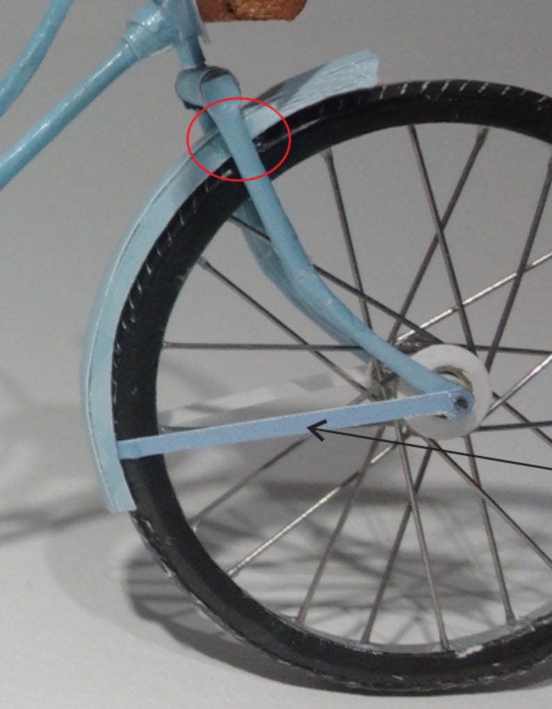 Papercraft Kit Bicycle 3d Paper Model Crafting Kit PDF Plans to DIY ...