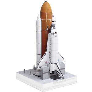 Papercraft Kit Atlantis Spaceship 3d Paper Model Crafting Kit PDF Plans ...