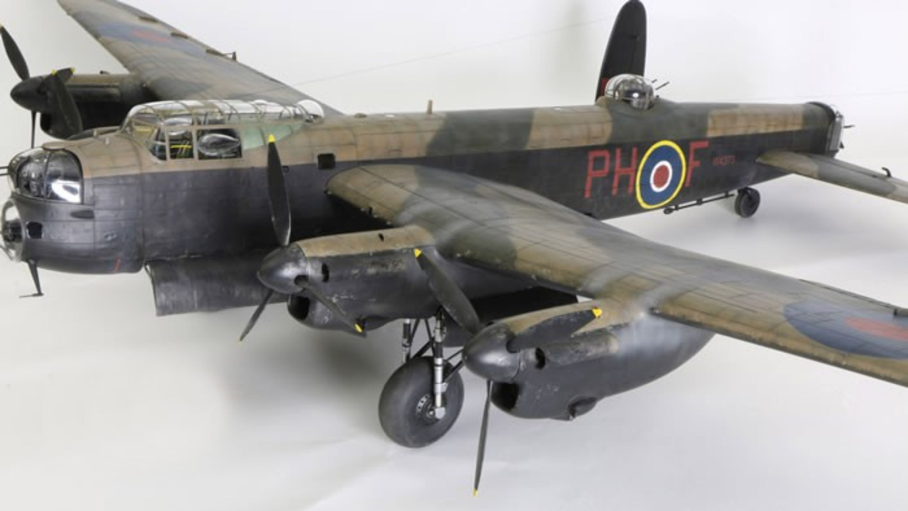 Papercraft Kit Lancaster Plane 3d Paper Model Crafting Kit PDF Plans to ...