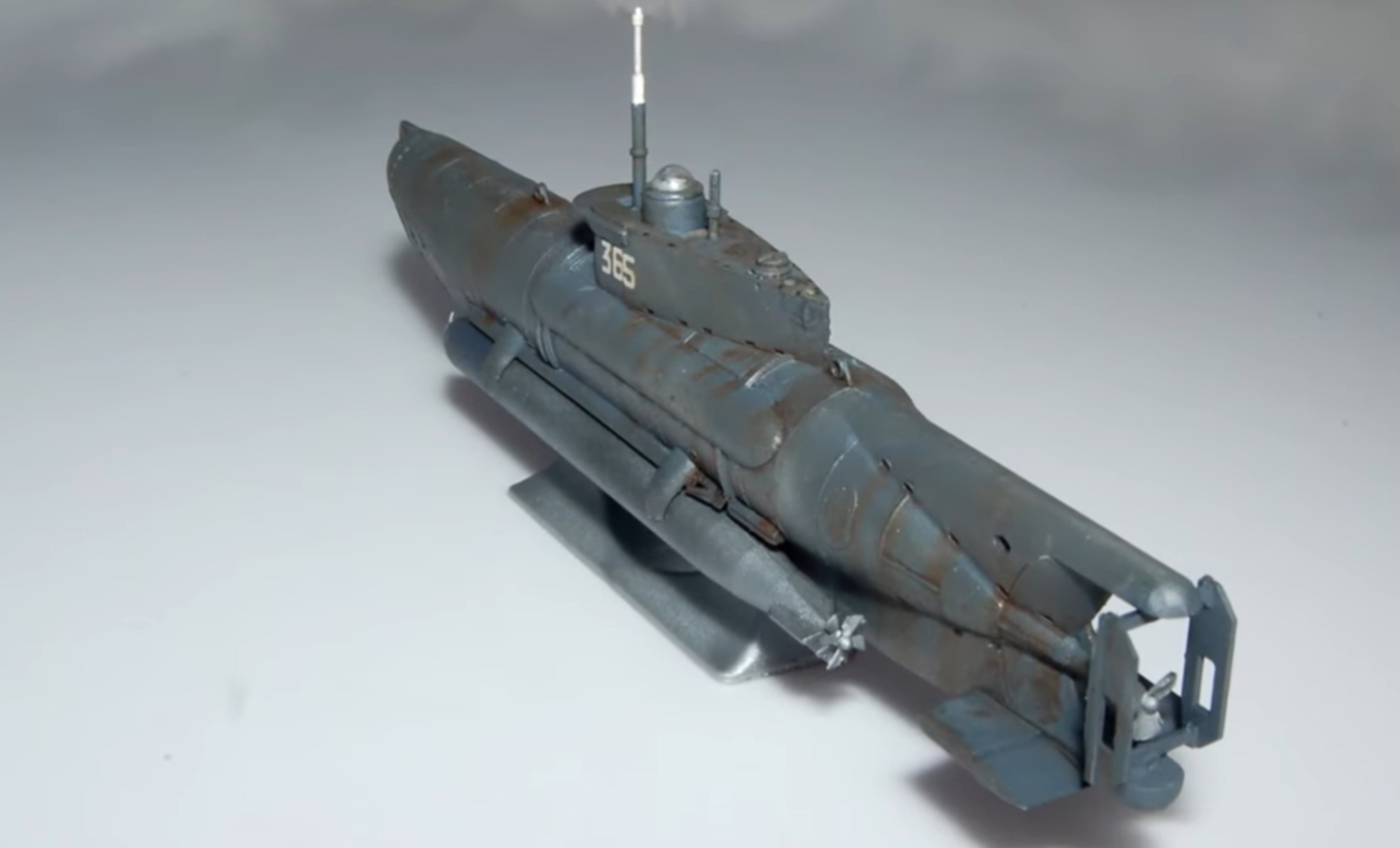 Papercraft Kit XXI Seehund U-boat Submarine 3d Paper Model Crafting Kit ...