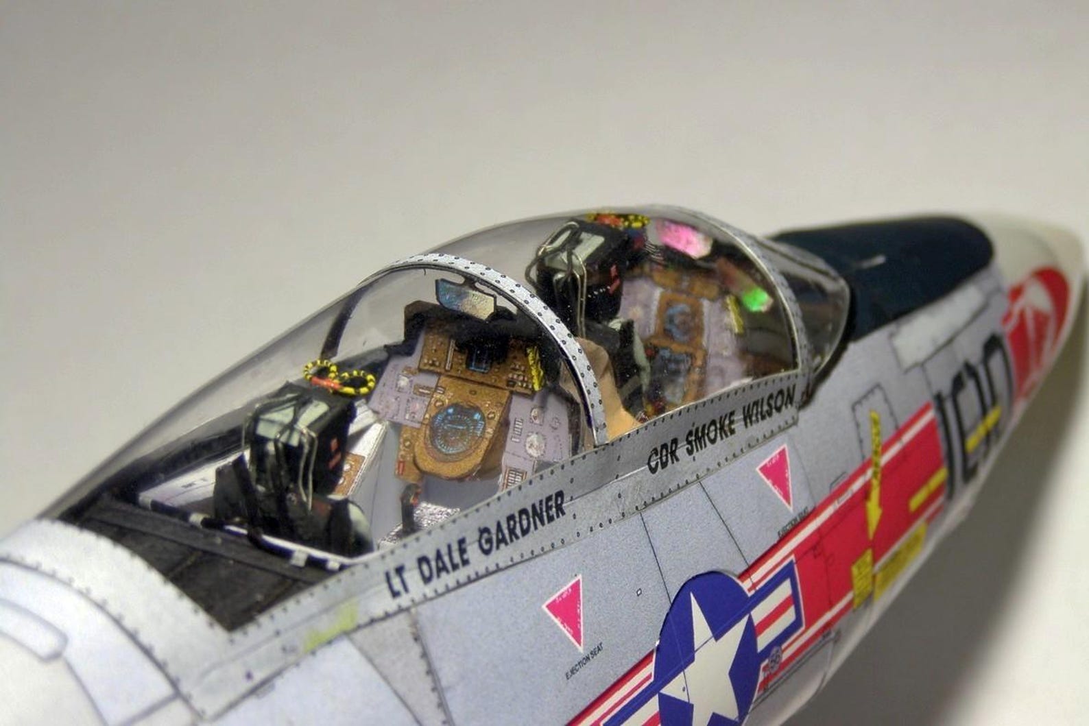 Papercraft Kit F-14A Tomcat Airplane 3d Paper Model Crafting Kit PDF ...
