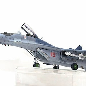 Papercraft Kit Mig-29 Fulcrum Airplane 3d Paper Model Crafting Kit PDF ...