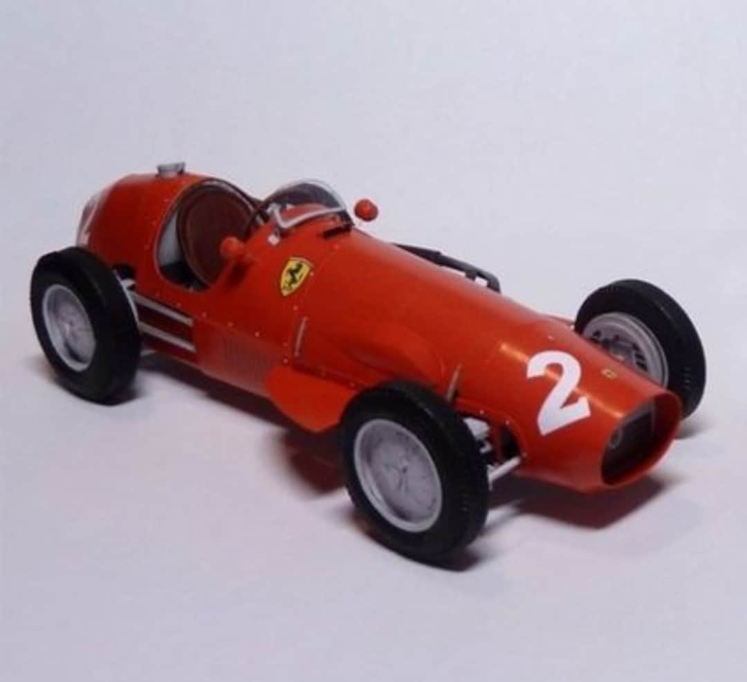 Papercraft Kit Ferrari 500 Car 3d Paper Model Crafting Kit PDF Plans to ...