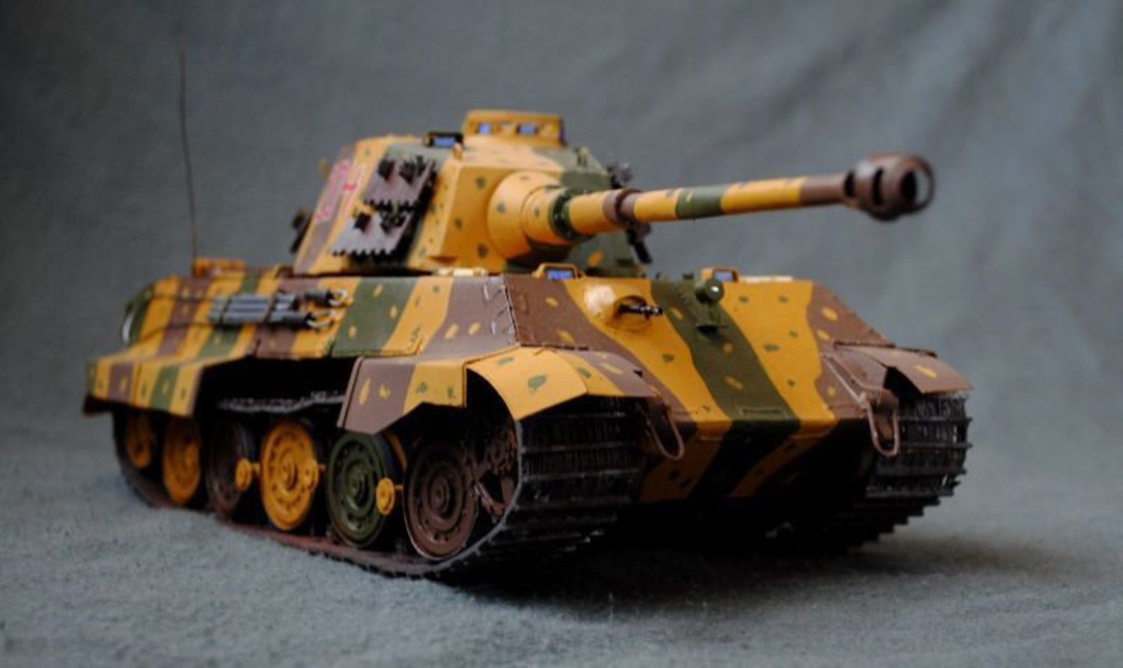 Papercraft Kit Tiger 2 Tank 3d Paper Model Crafting Kit PDF Plans to ...