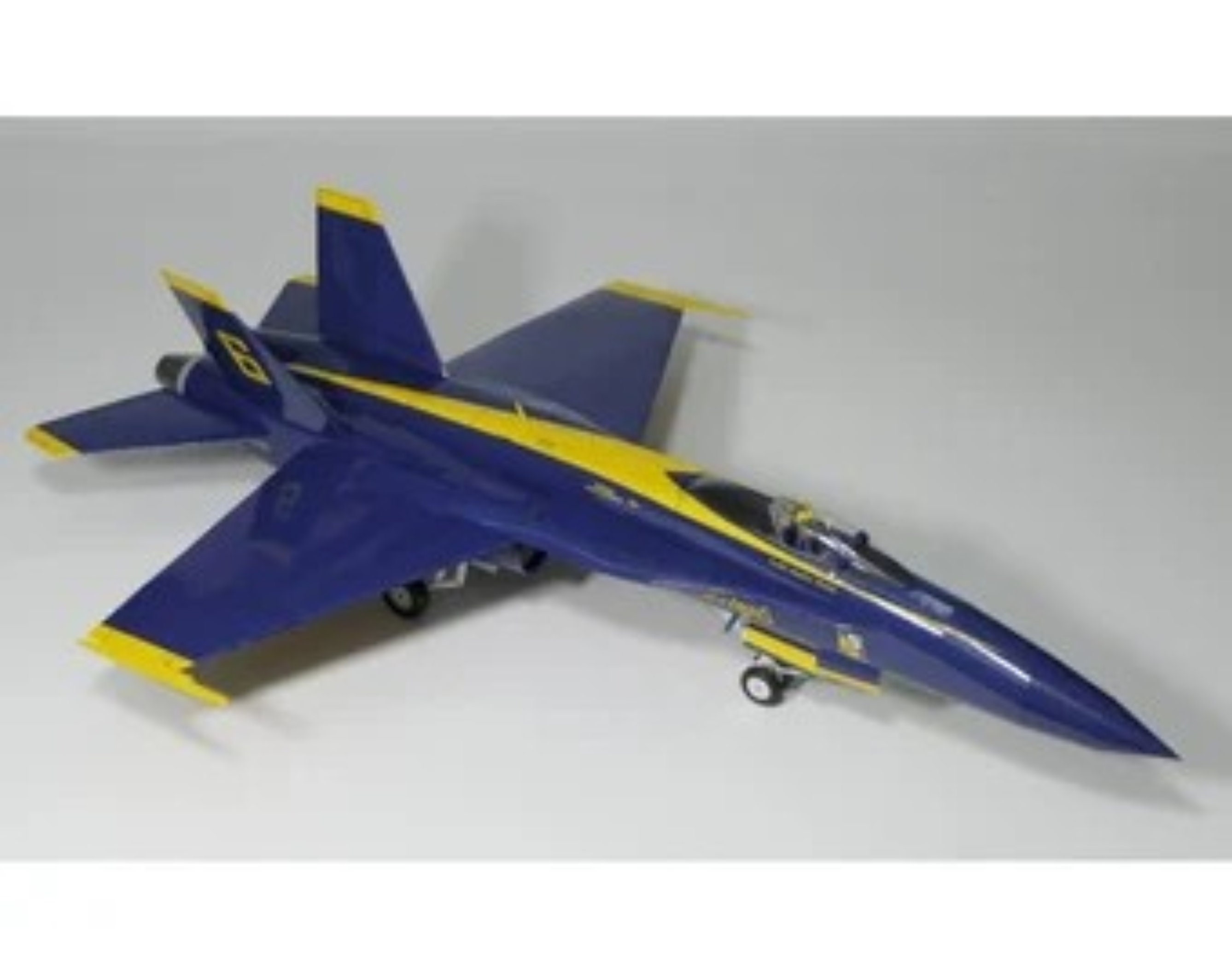 Papercraft Kit F/A-18 Superhornet Blue Angels Airplane Simple 3d Paper ...