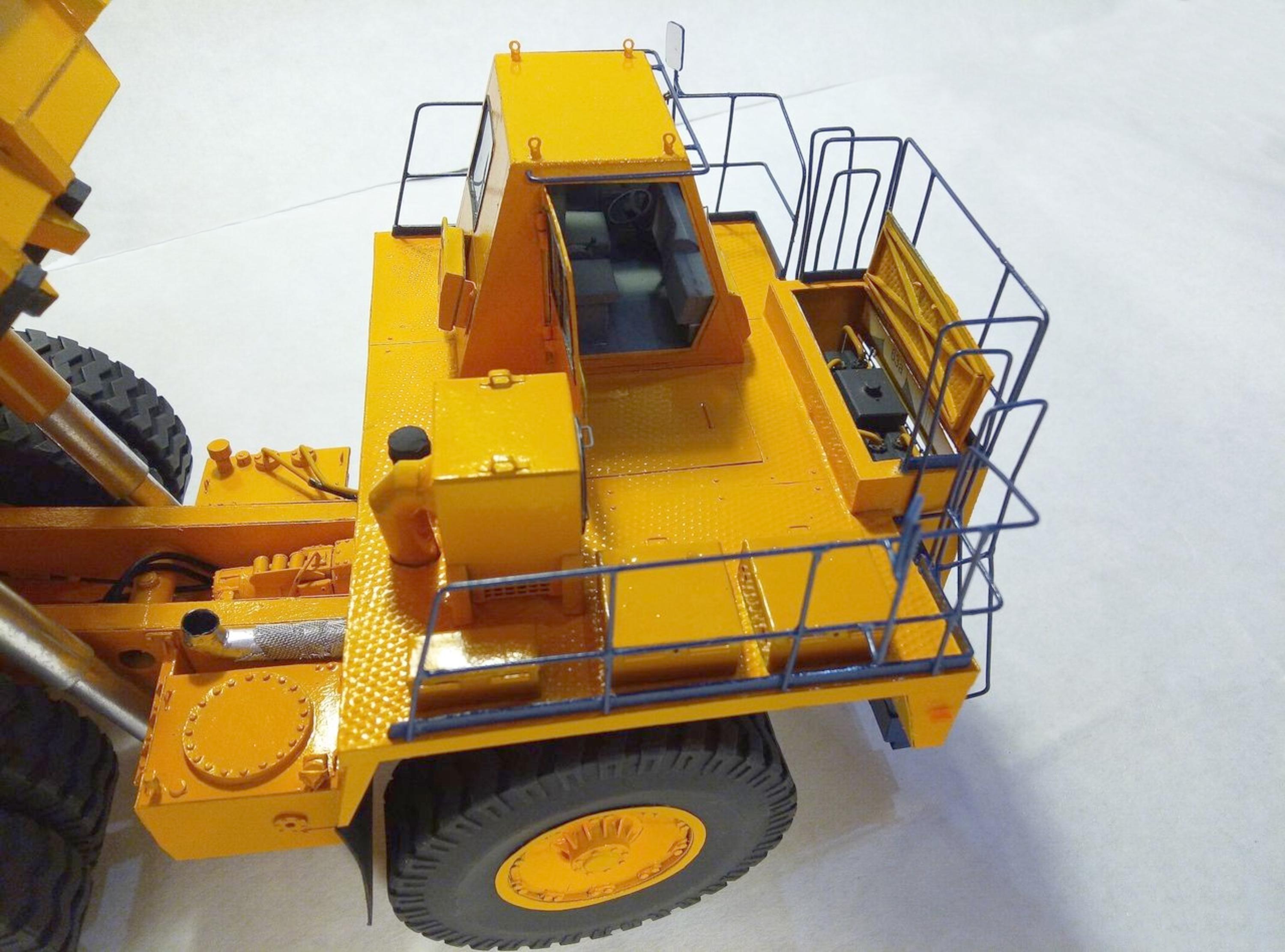 Papercraft Kit Dump Truck Heavy Duty Haul 3d Paper Model Crafting Kit ...