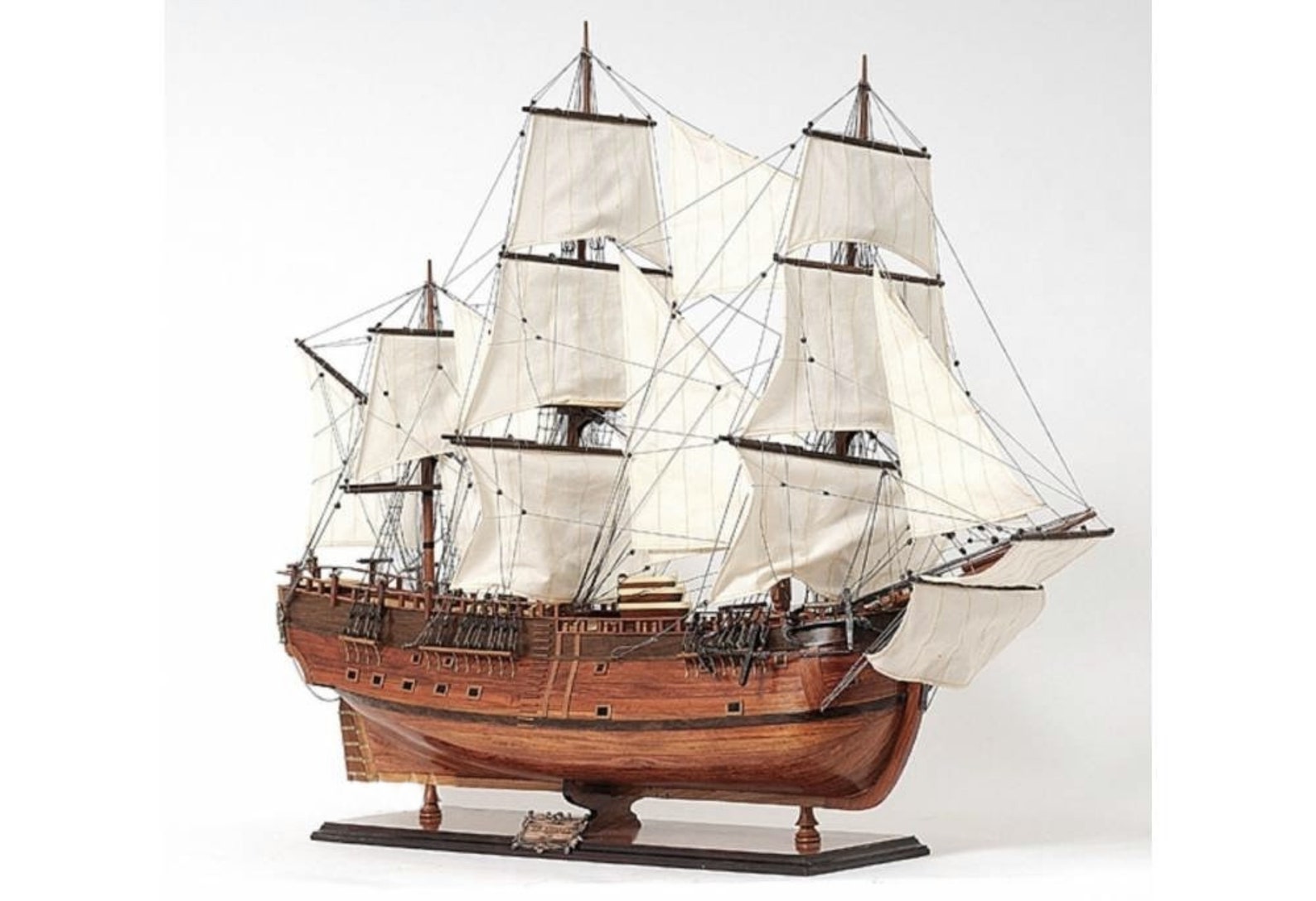 Papercraft Kit Endeavour Vessel 3d Paper Model Crafting Kit PDF Plans ...