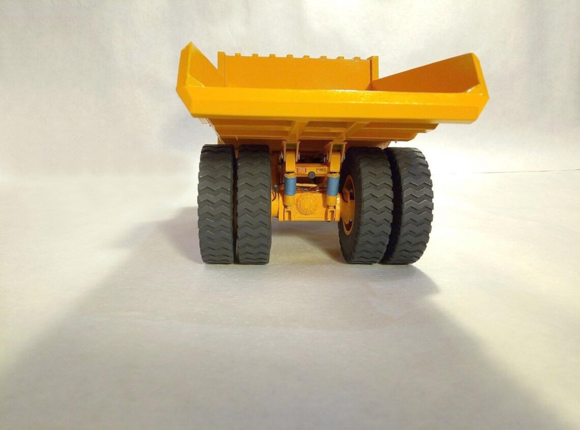 Papercraft Kit Dump Truck Heavy Duty Haul 3d Paper Model Crafting Kit ...