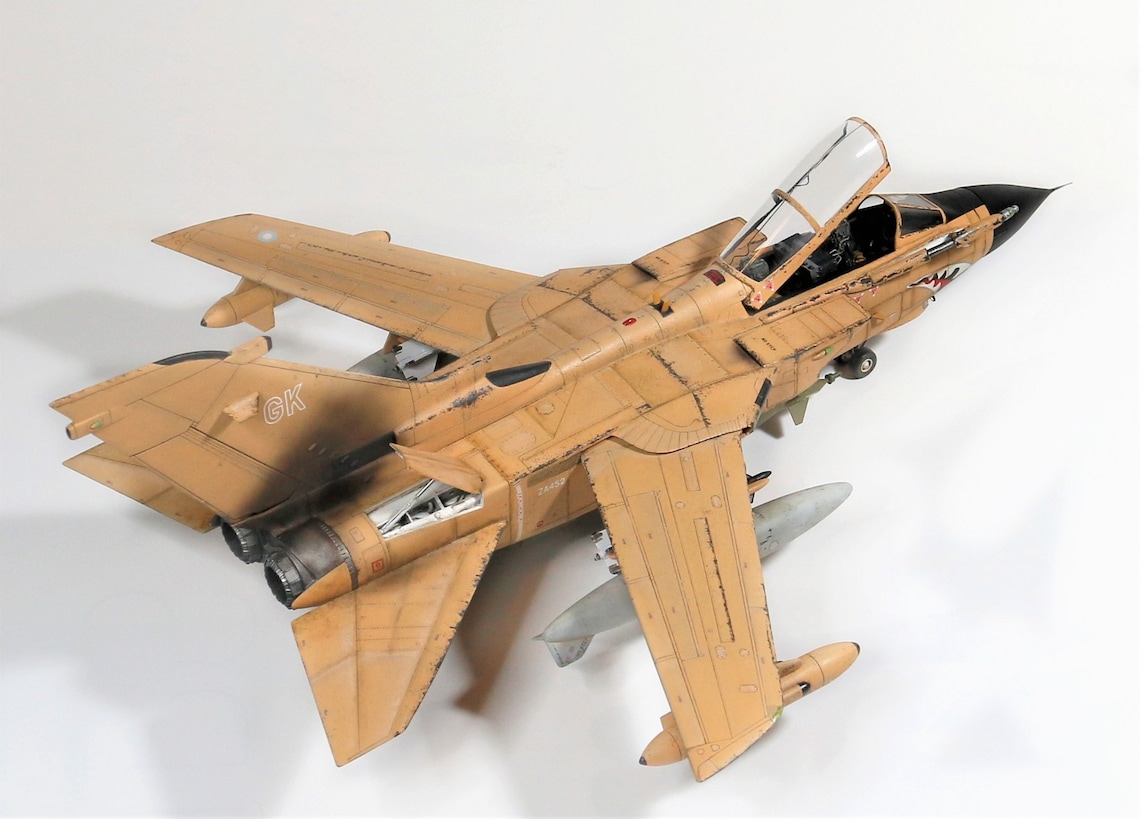 Papercraft Kit Tornado Airplane 3d Paper Model Crafting Kit PDF Plans ...