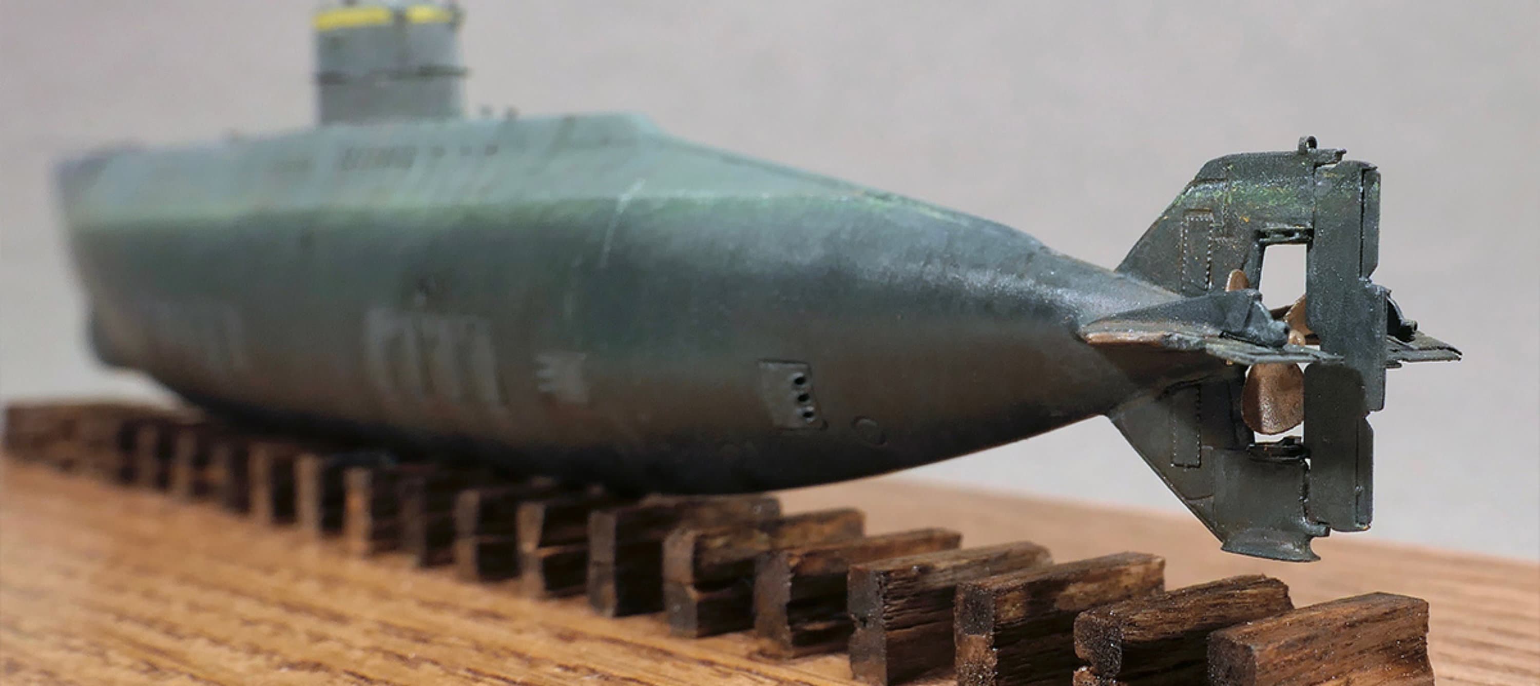 Papercraft Kit VII-B U-boat Submarine 3d Paper Model Crafting Kit PDF ...