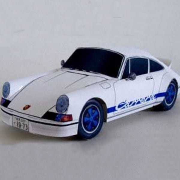Porsche Papercraft - Etsy