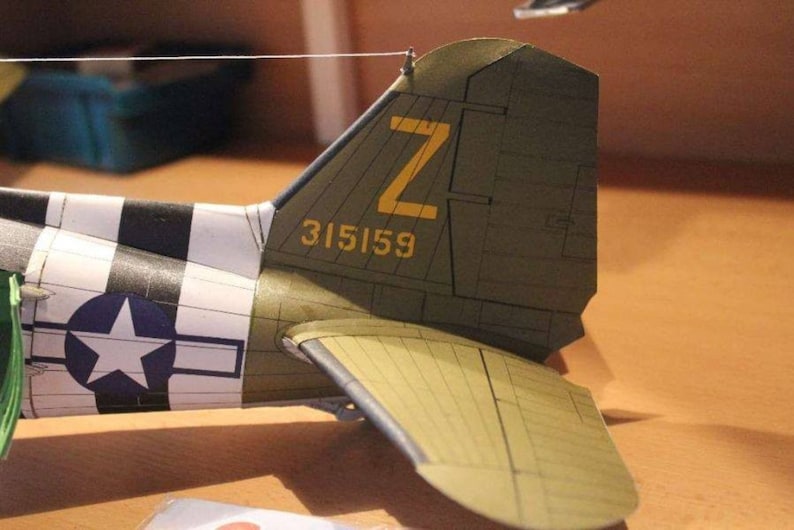 Papercraft Kit Douglas C-47 Skytrain Airplane 3d Paper Model Crafting ...
