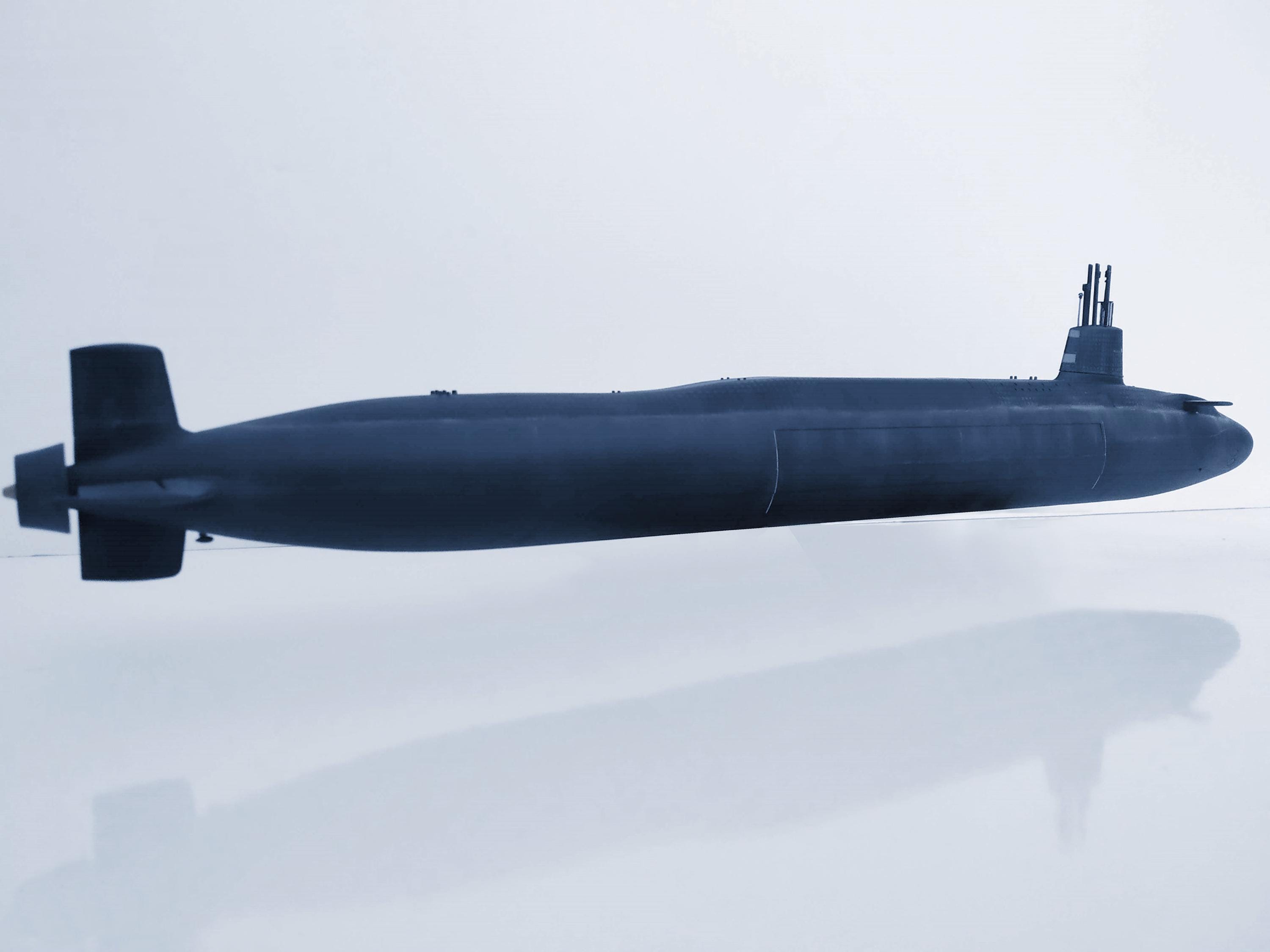 Papercraft Kit HMS Vanguard Royal Navy Submarine 3d Paper Model ...