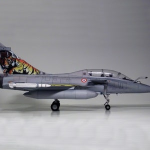 Papercraft Kit Rafale Airplane 3d Paper Model Crafting Kit PDF Plans to ...