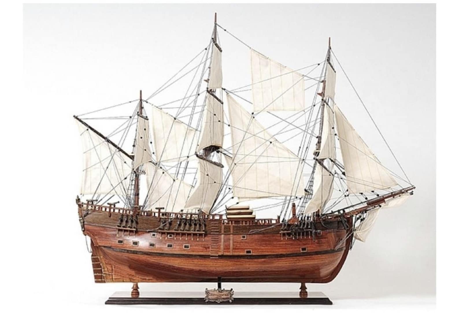 Papercraft Kit Endeavour Vessel 3d Paper Model Crafting Kit PDF Plans ...