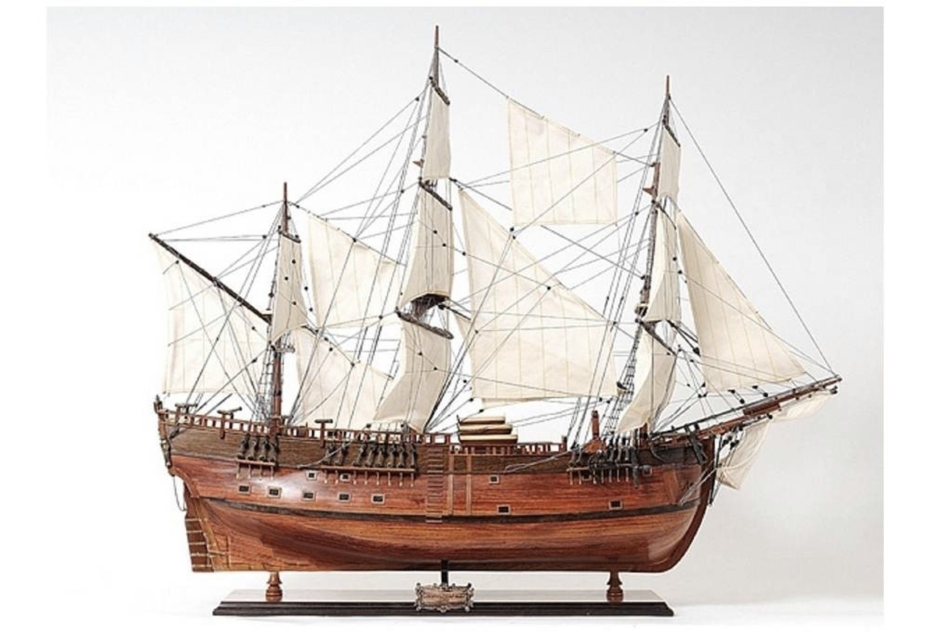 Papercraft Kit Endeavour Vessel 3d Paper Model Crafting Kit PDF Plans ...