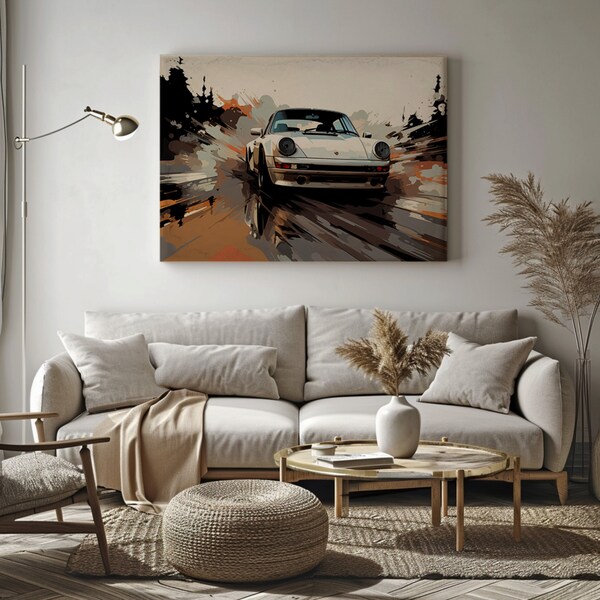 Classic Car Oil Painting - Etsy