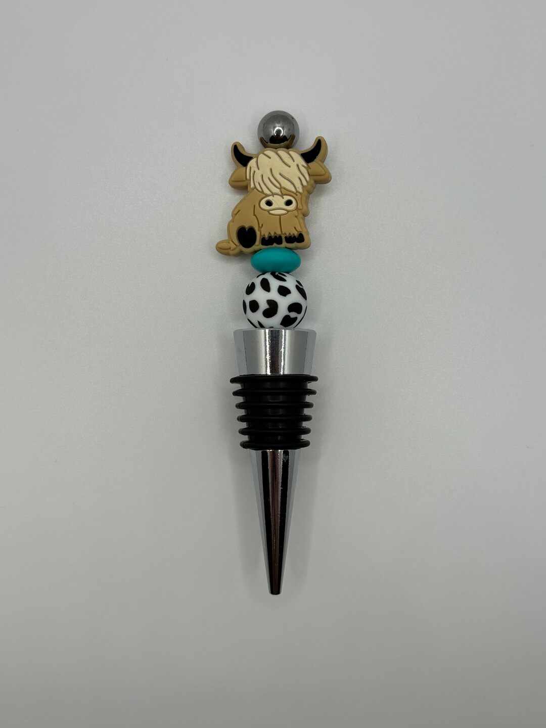 Western Cow Wine Stopper - Cowboy Bottle Stopper - Rustic Wine ...