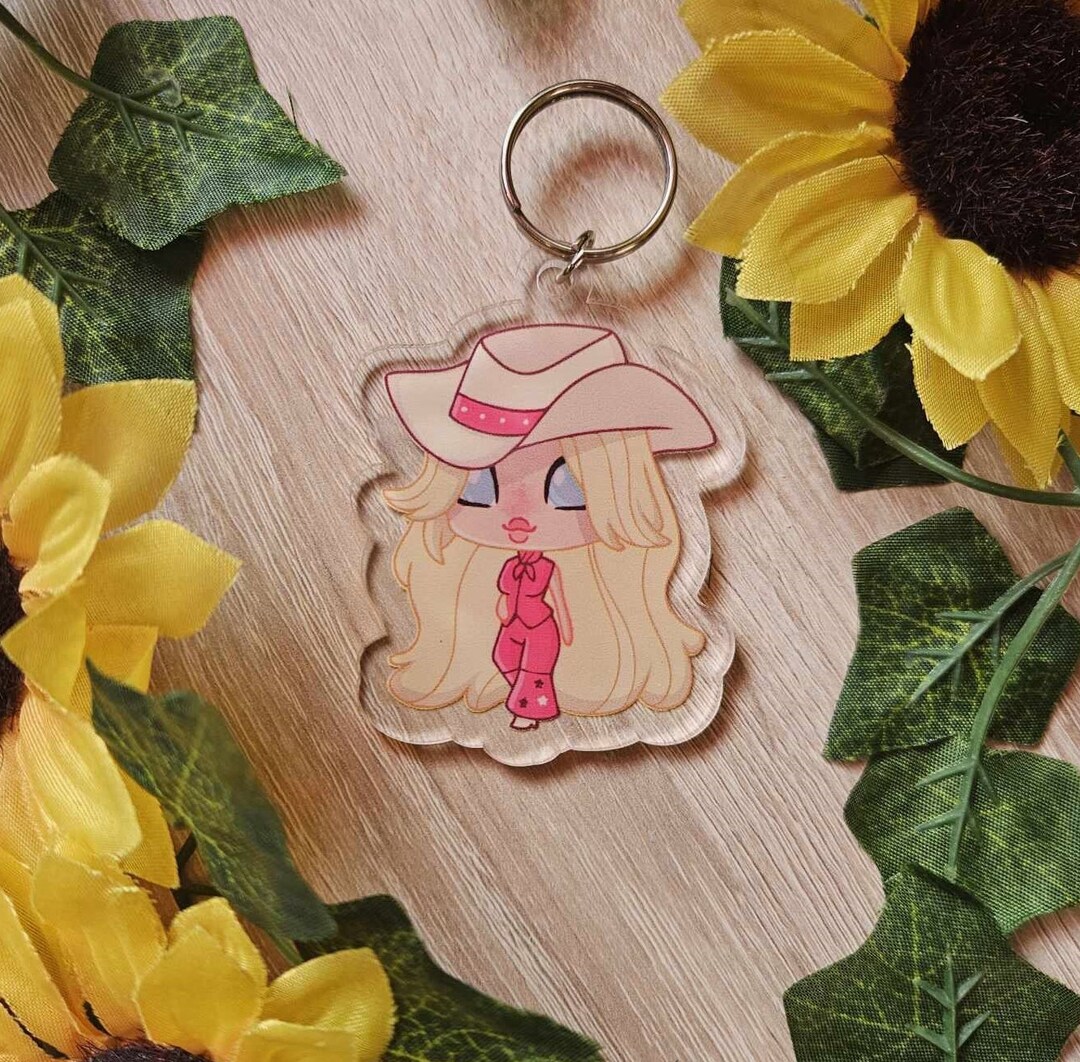 Barbie Keychain - Etsy