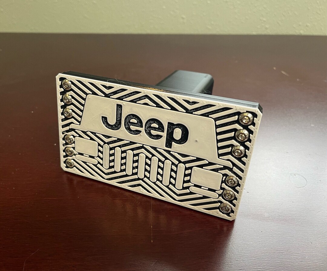Jeep Hitch Cover - Jeep Truck Hitch Cover - Standard Truck Hitch Size ...
