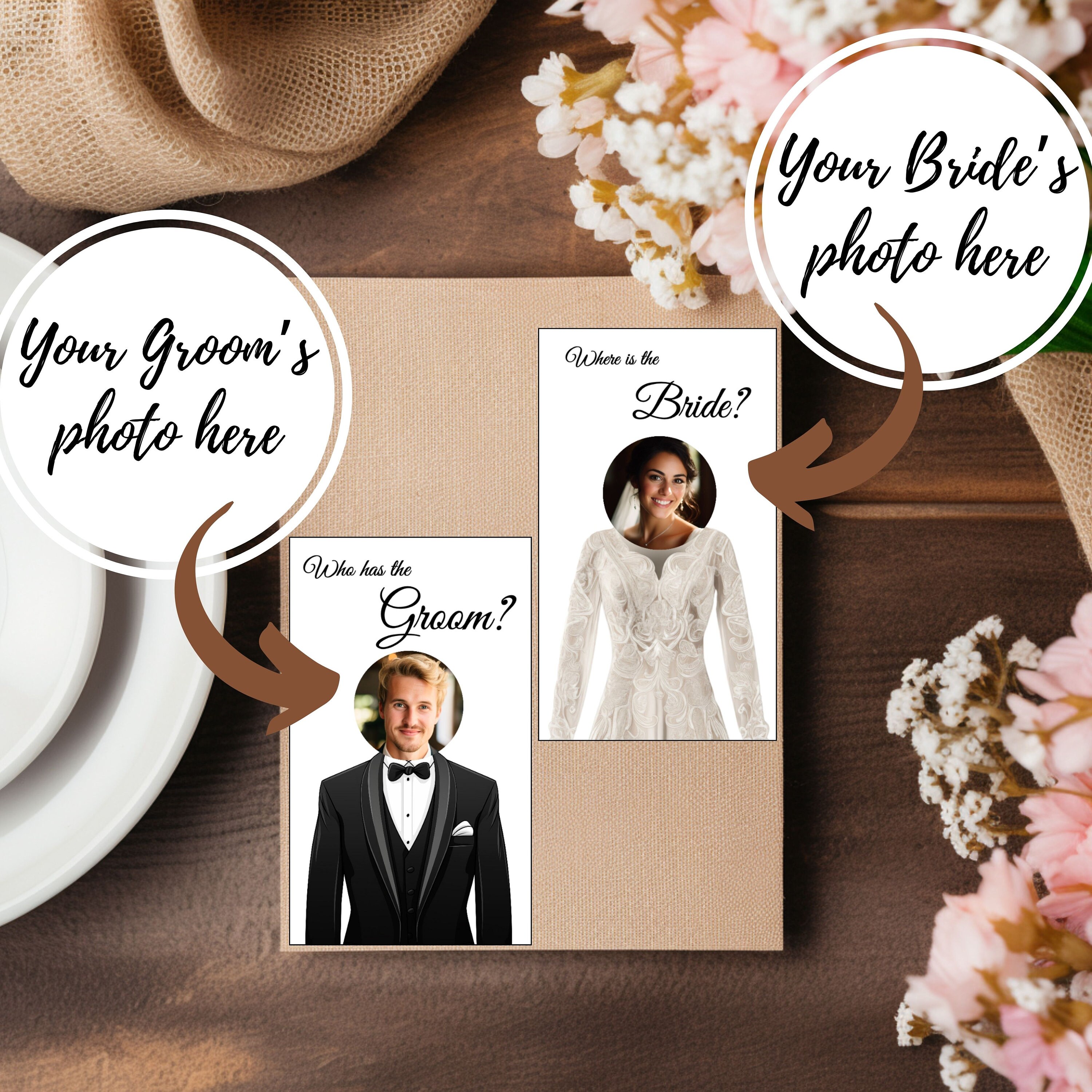 Who Has the Groom Scratch off Bridal Game Template I Who Has the Bride ...