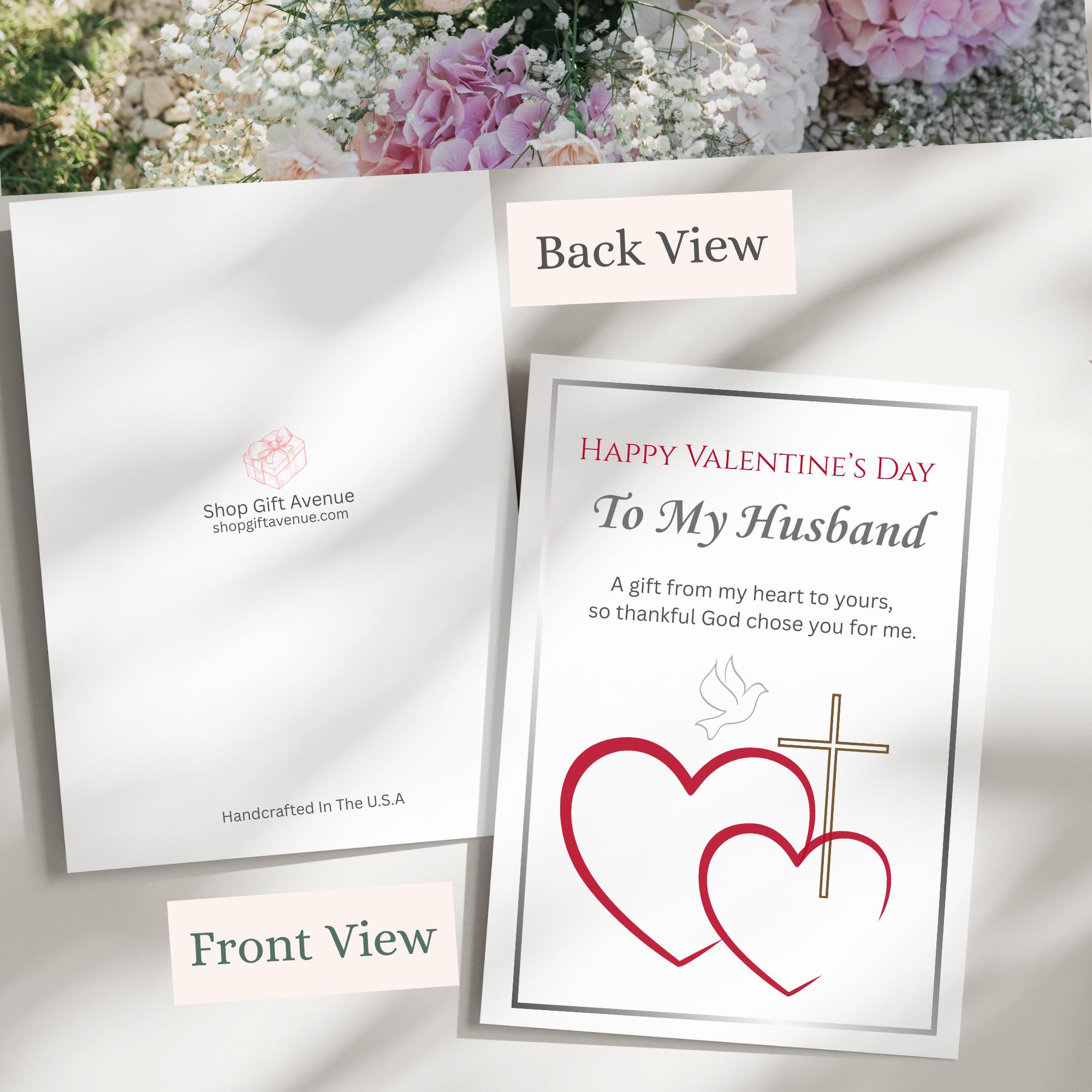 Christian Valentine’s Day Card for Husband Faith Based Valentine Card ...