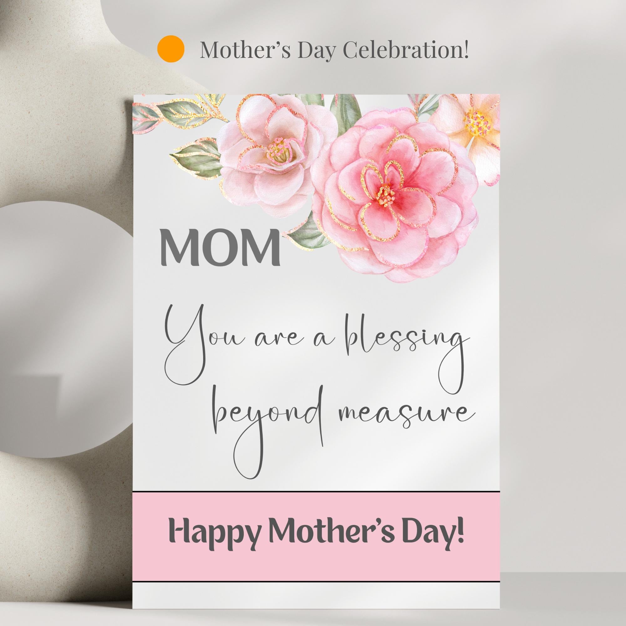 Mother's Day Card Heartfelt Message for Mom Keepsake Card for Mom ...