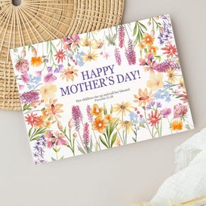 Religious Mother's Day Card Christian Card Mom Faith Based Card Jesus ...