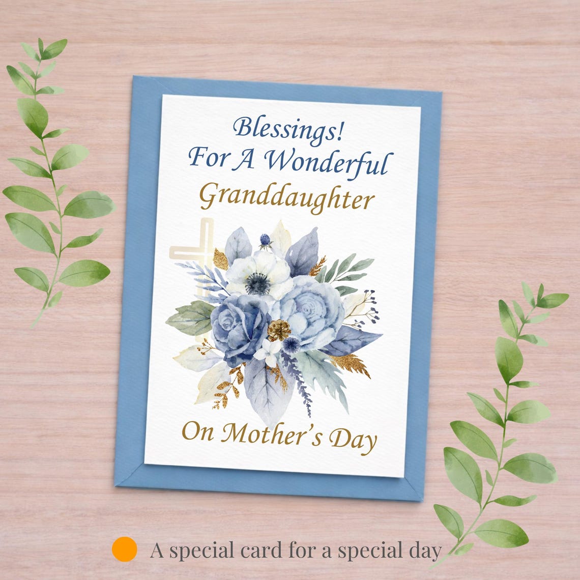Religious Mother’s Day Card for Granddaughter Christian Mother's Day ...