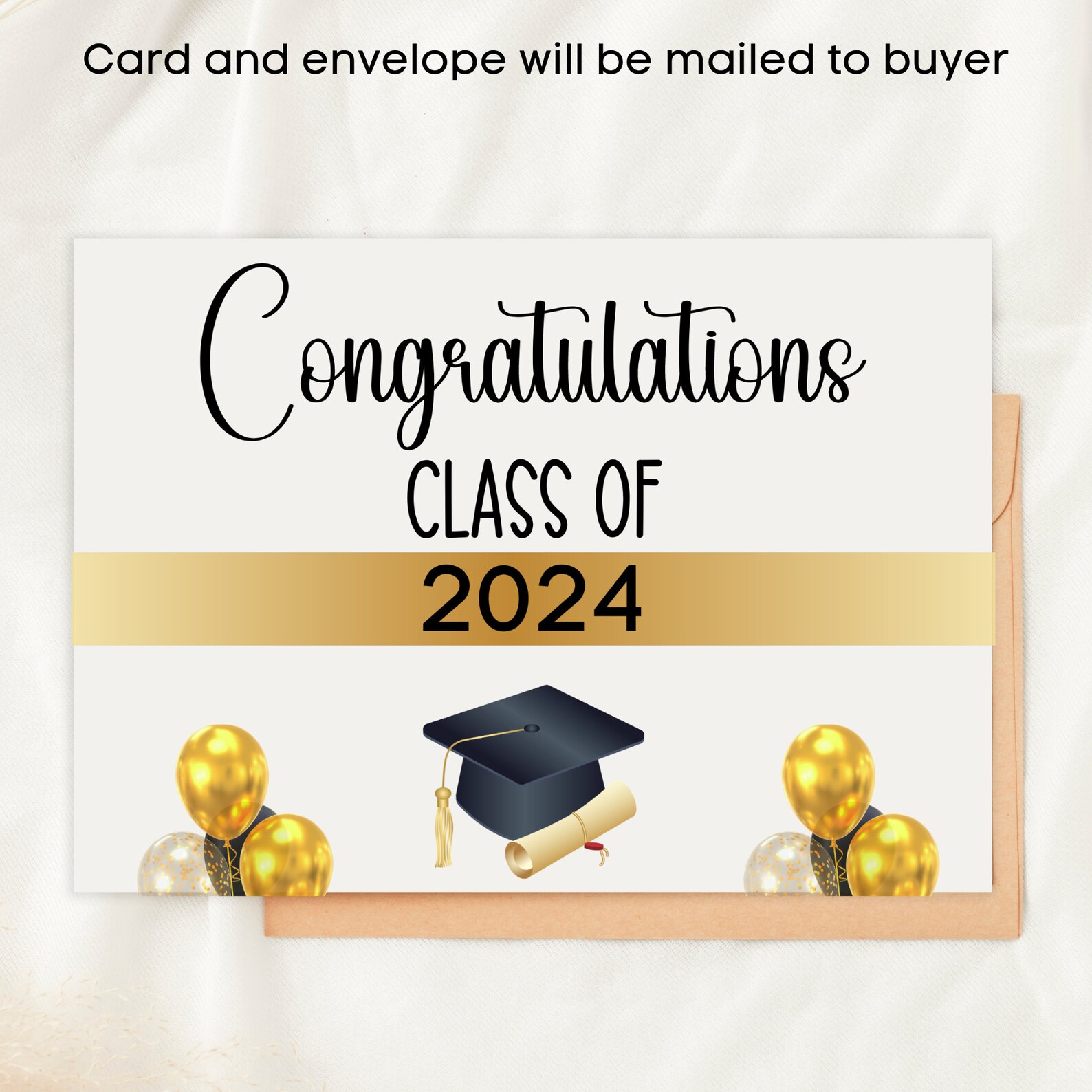 Class of 2024 Graduation Card Greeting Card for 2024 Graduate Senior ...