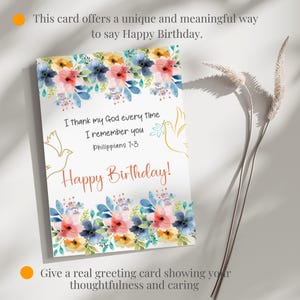 Christian Birthday Card Faith Based Birthday Card Bible Birthday Card ...