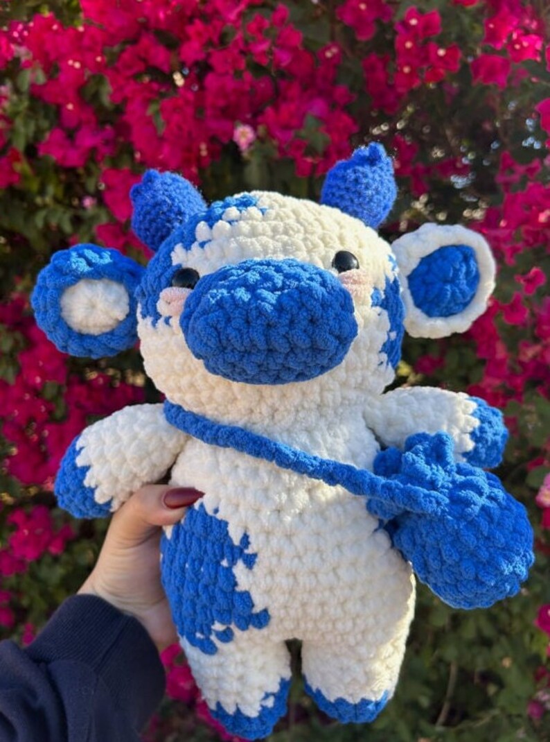 Crochet Fruit Cows With Matching Bags - Etsy