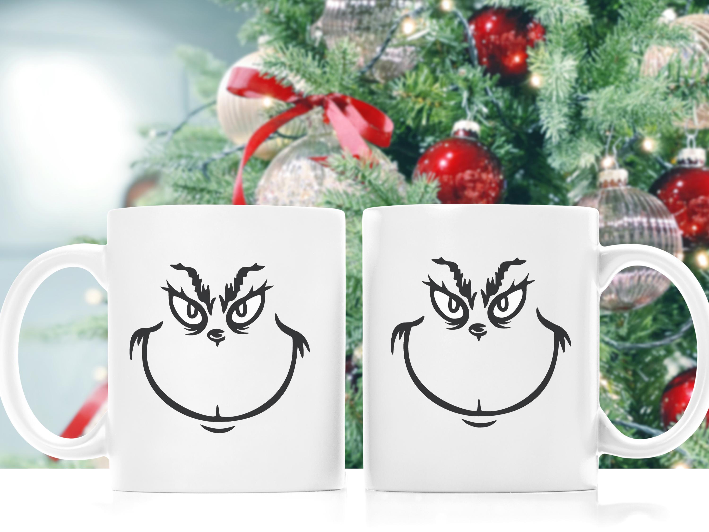 Personalized Grinch Vinyl Decals Custom Holiday Stickers for Laptops ...