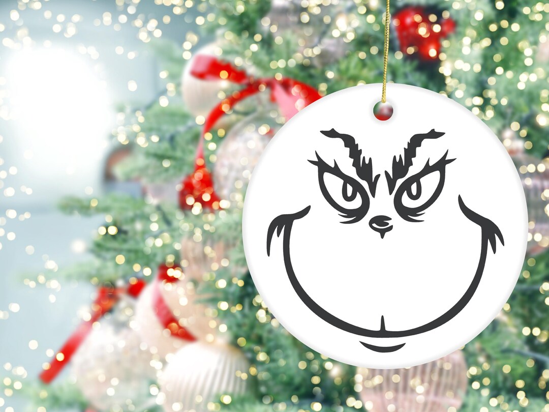 Personalized Grinch Vinyl Decals Custom Holiday Stickers for Laptops ...