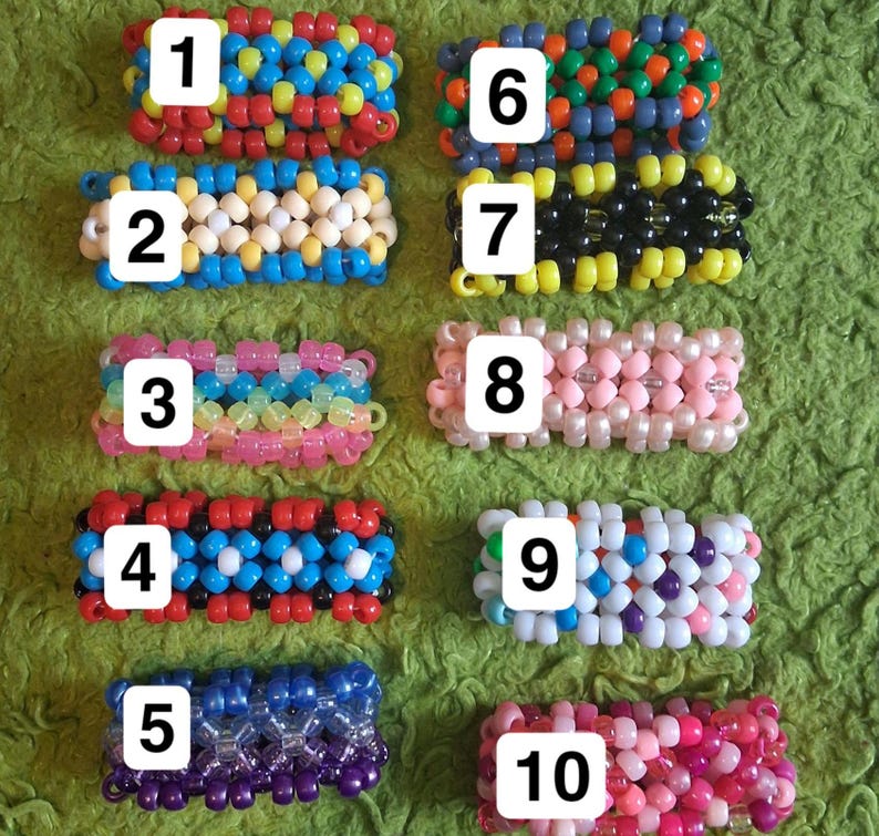 X Base Kandi Cuffs! - Etsy