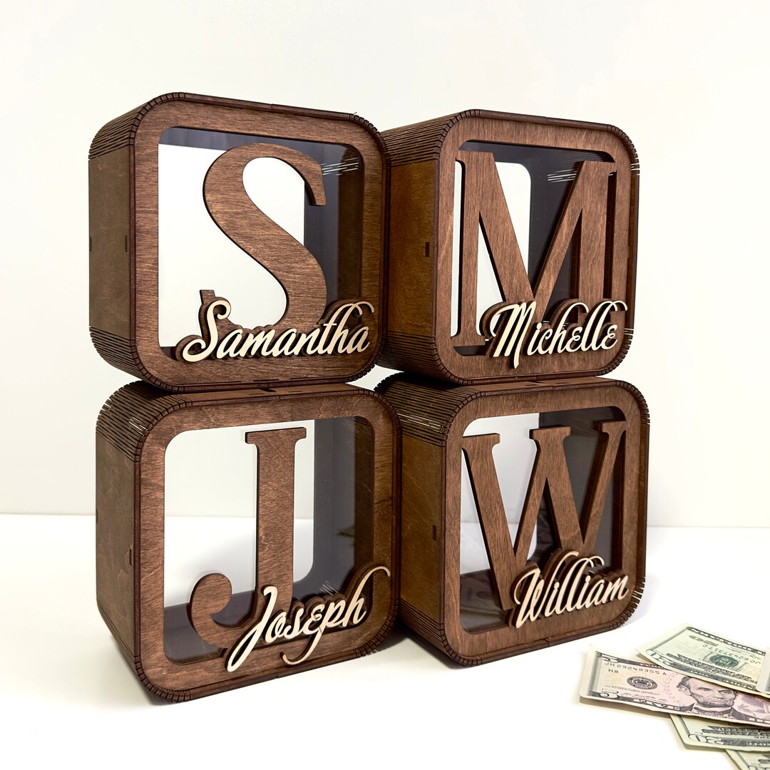 Personalized Money Box, Boy Gift Idea, Money Banks, Cash Box, Nursery ...