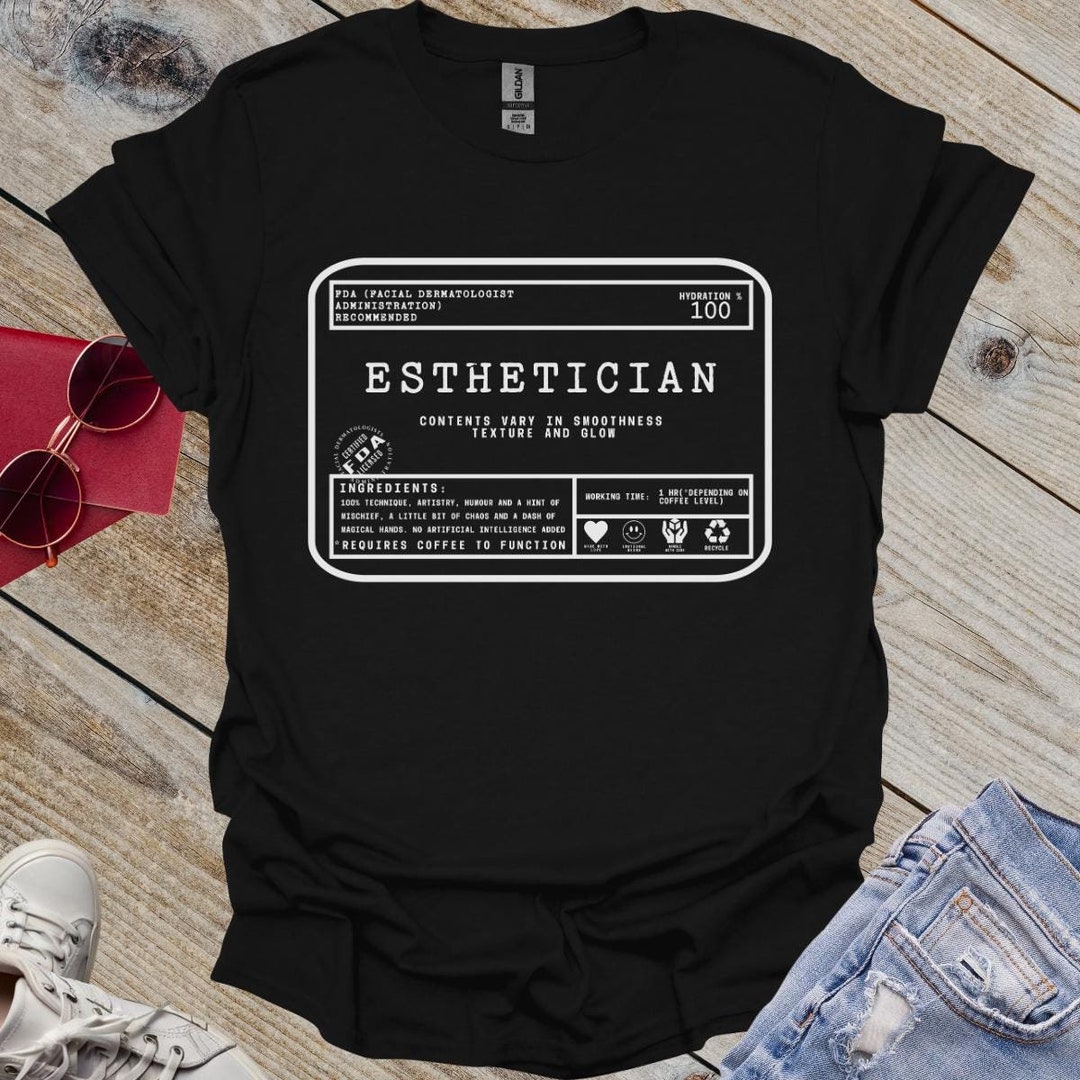 Esthetician Clothes Uniform Shirt, Skin Therapist, Beauty Salon ...