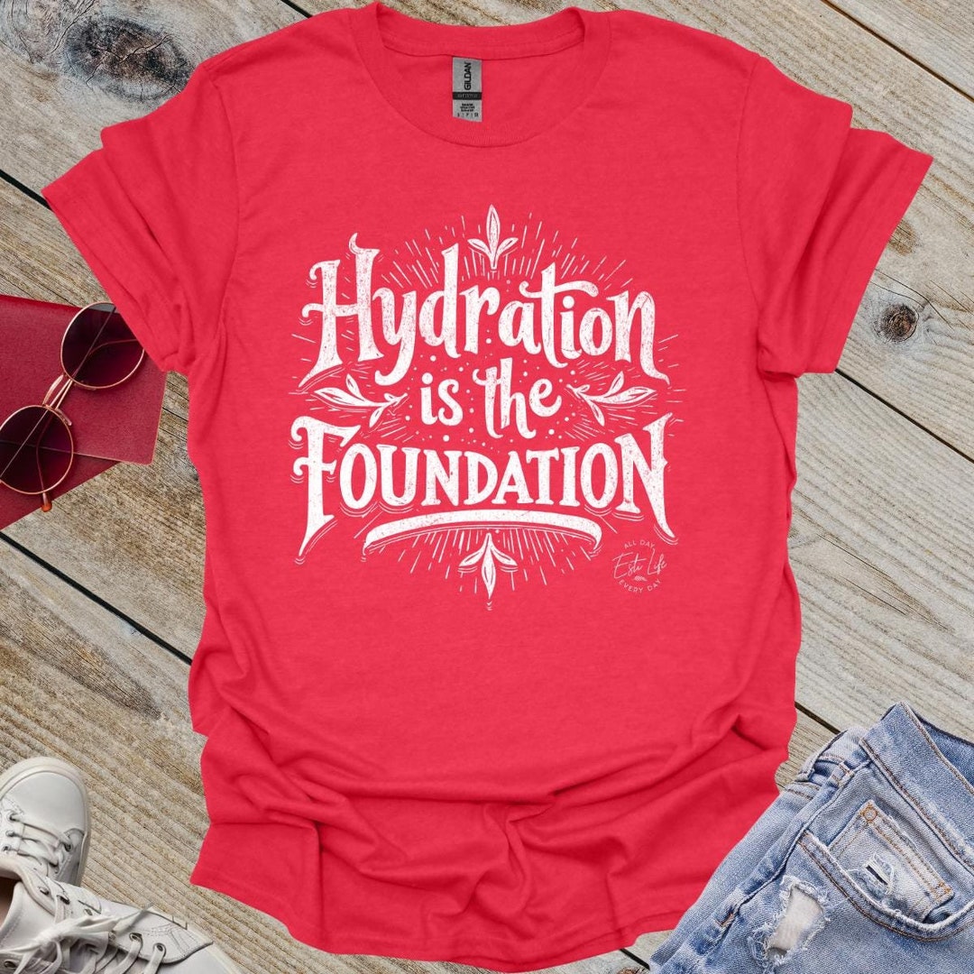 Esthetician Clothes Uniform Shirt, Hydration is the Foundation II T ...