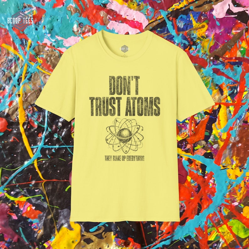 Dad Jokes, Don't Trust Atoms Shirt, Gift for Dad, Father's Day Gift ...