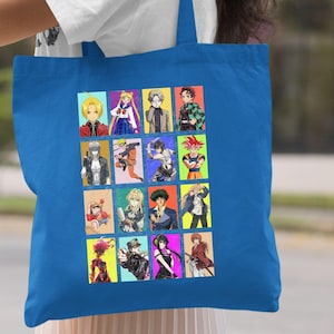 Anime Tote Bag, Manga Tote Bag, Japanese Anime Character, Otaku Gift ...