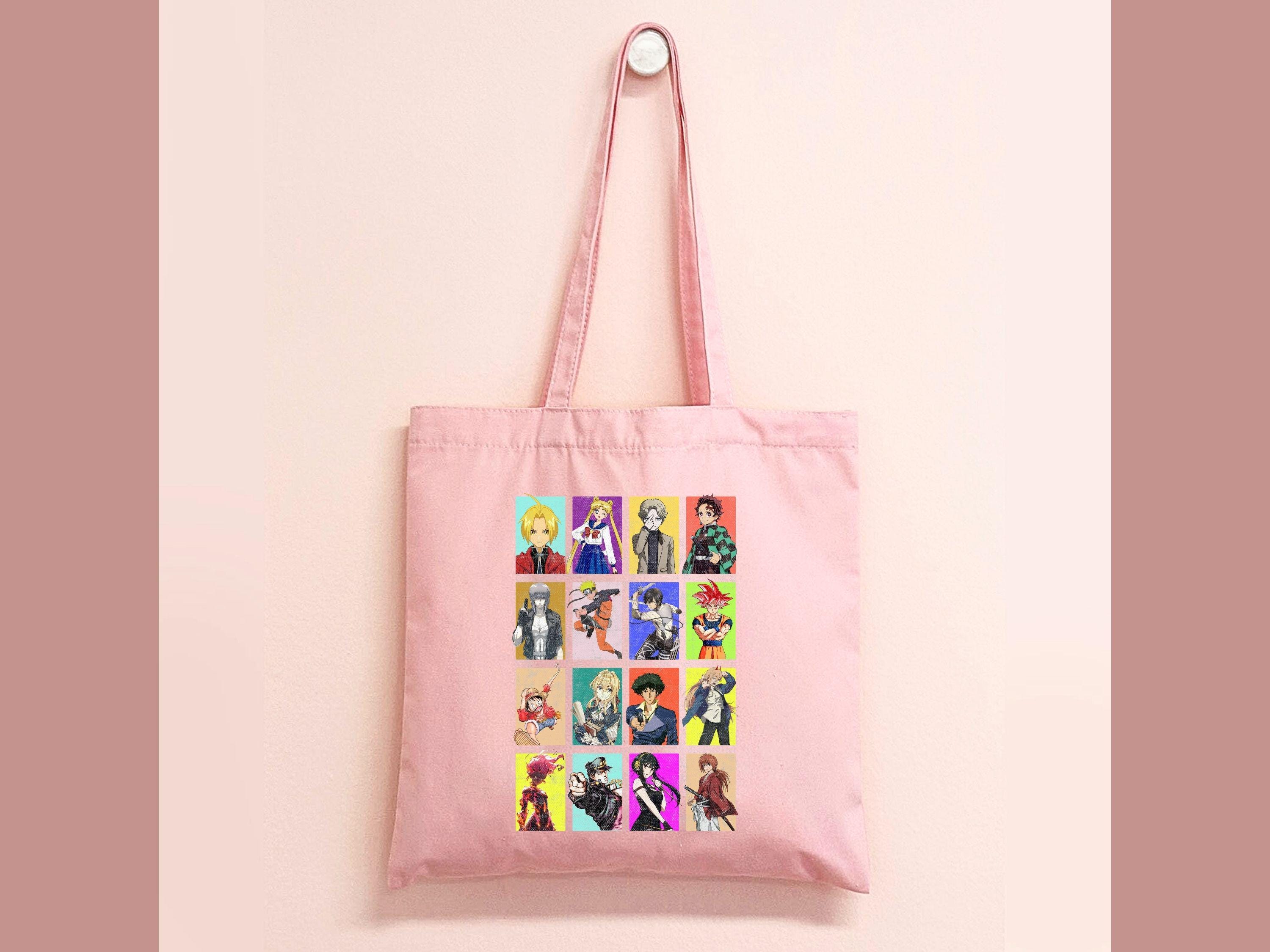 Anime Tote Bag, Manga Tote Bag, Japanese Anime Character, Otaku Gift ...