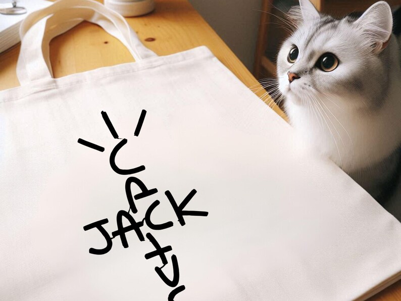 Cactus Jack Tote Bag: Travis Scott Hip Hop Fan Gift - Etsy