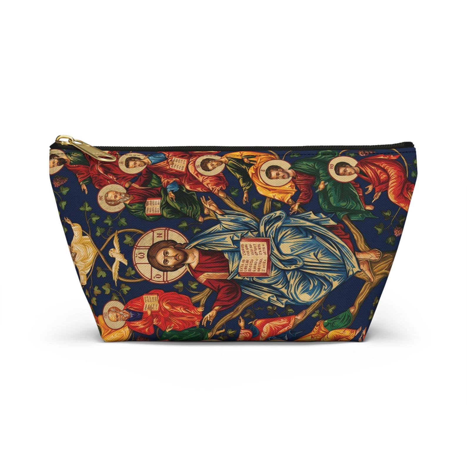 Jesus Christ True Vine Orthodox Icon Accessory Pouch, Byzantine ...