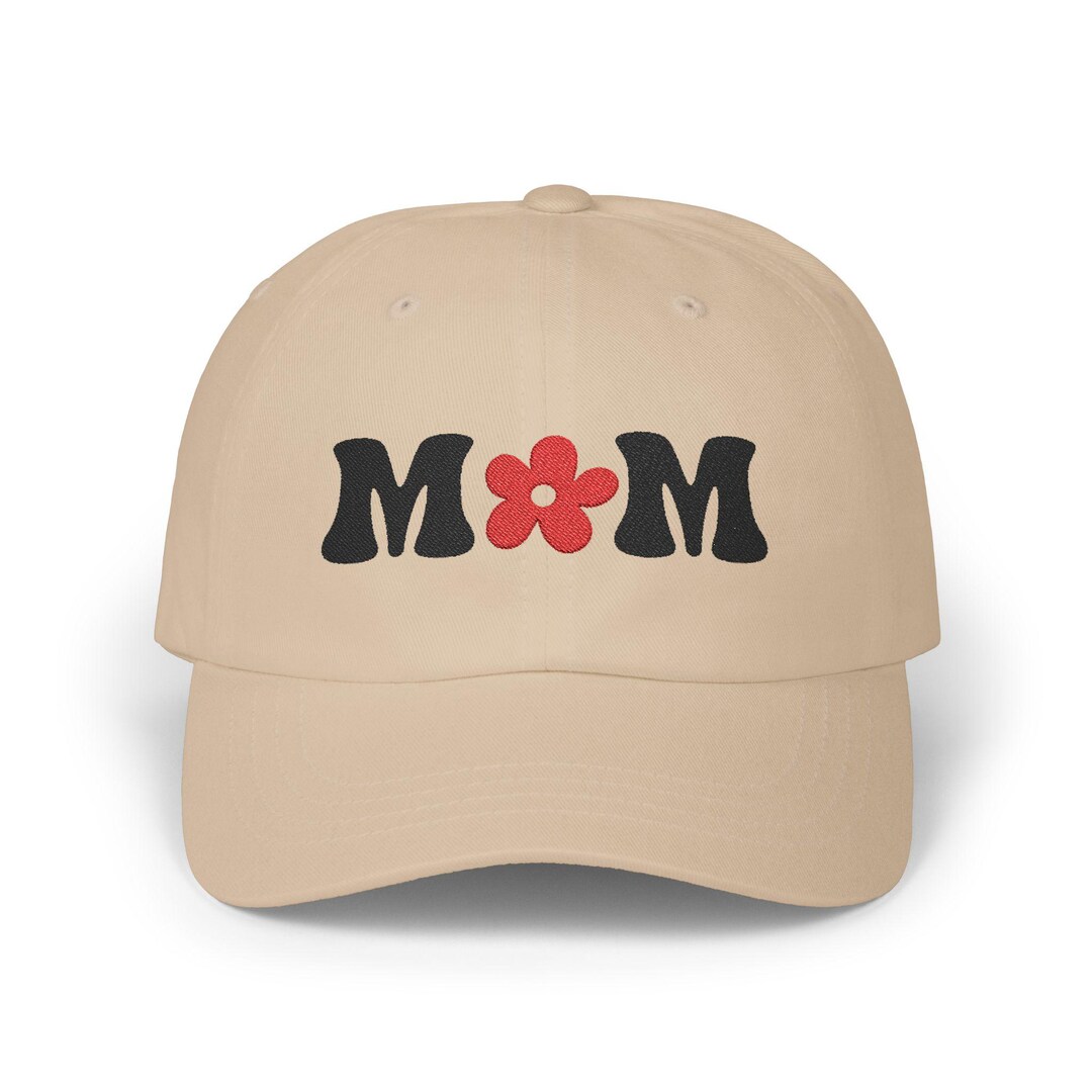 Embroidered Mom Cap With Floral Design, Mother's Day Gift Hat - Etsy