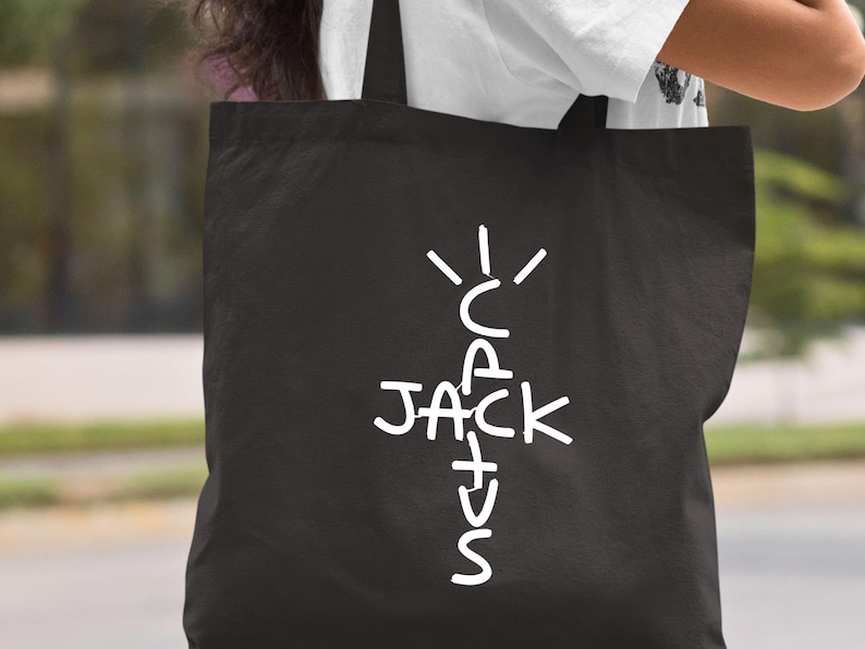 Cactus Jack Tote Bag: Travis Scott Hip Hop Fan Gift - Etsy