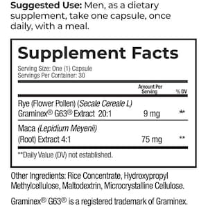 Prosta-rye - Natural Prostate Supplement for Men Experiencing an ...