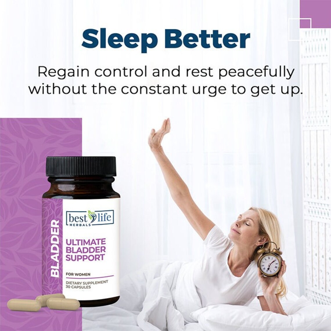 Best Life Herbals Women's Ultimate Bladder Support and Control ...