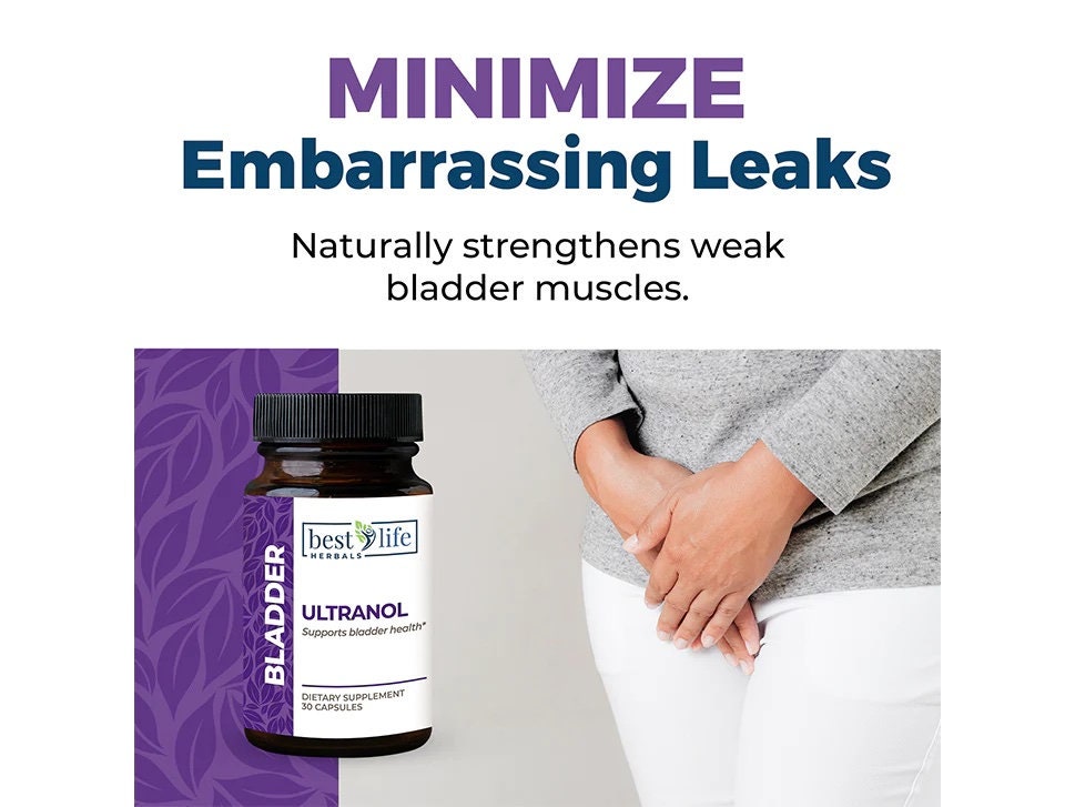 Ultranol Total Bladder Support - Natural Supplement for Urinary Health ...