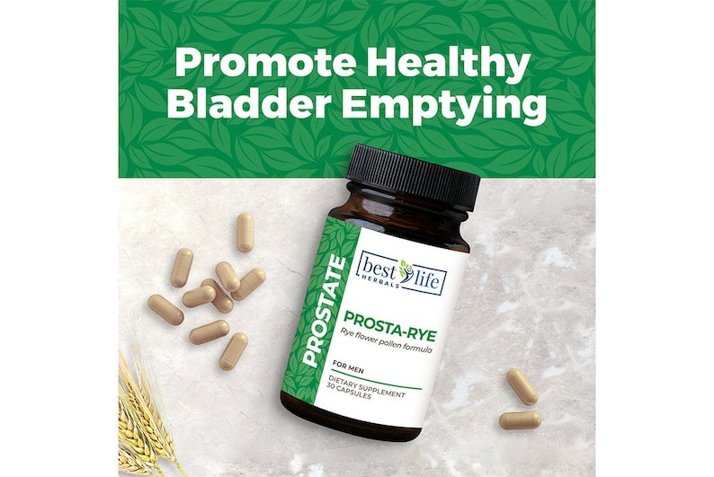 Prosta-rye - Natural Prostate Supplement for Men Experiencing an ...