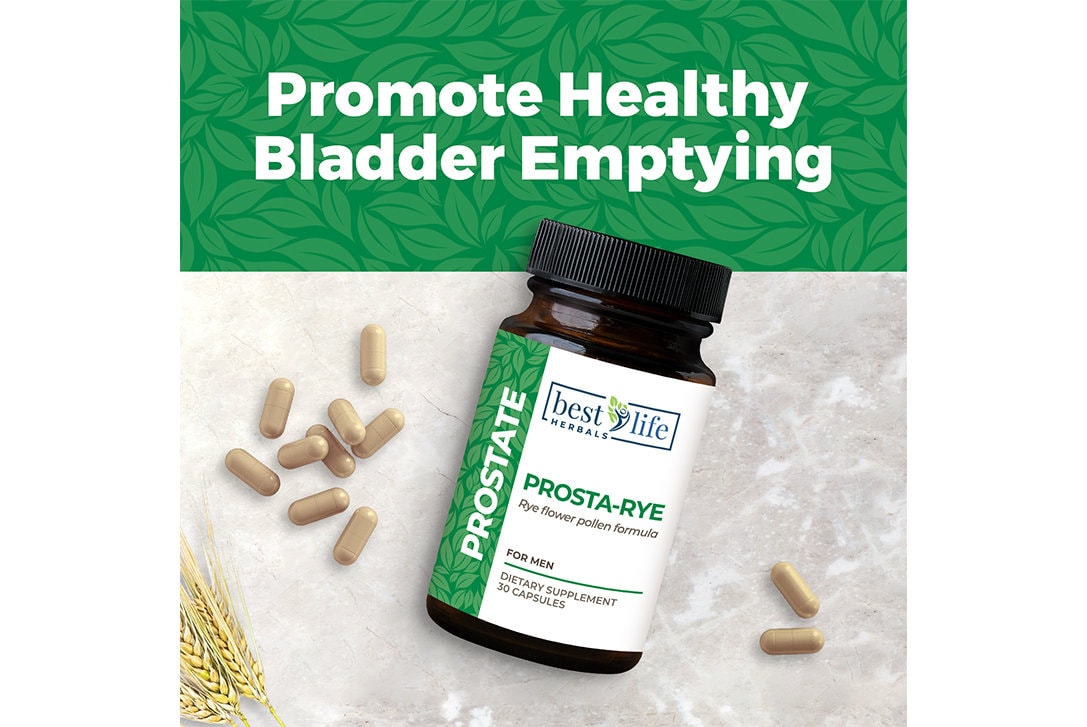 Prosta-rye - Natural Prostate Supplement for Men Experiencing an ...